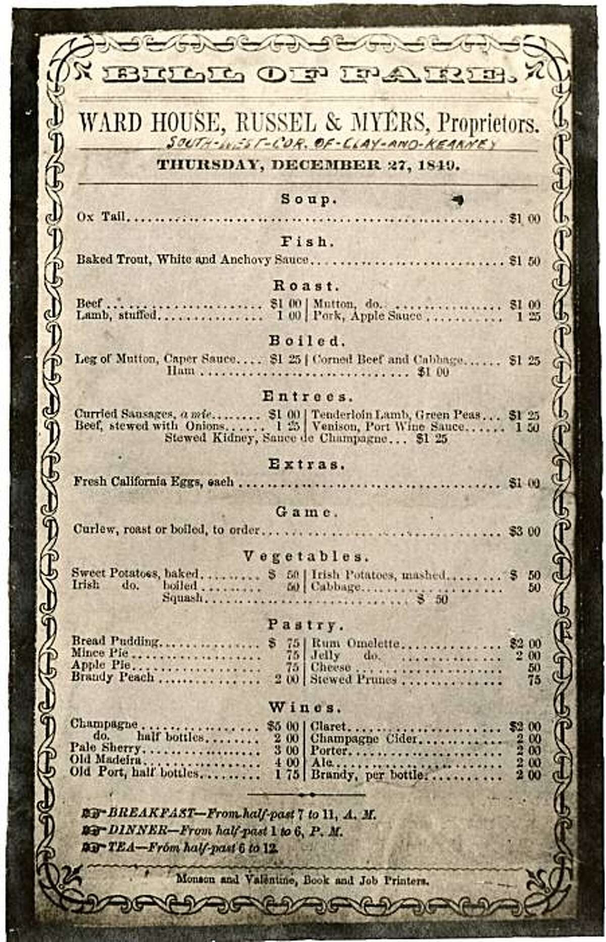 City's food history on exhibit