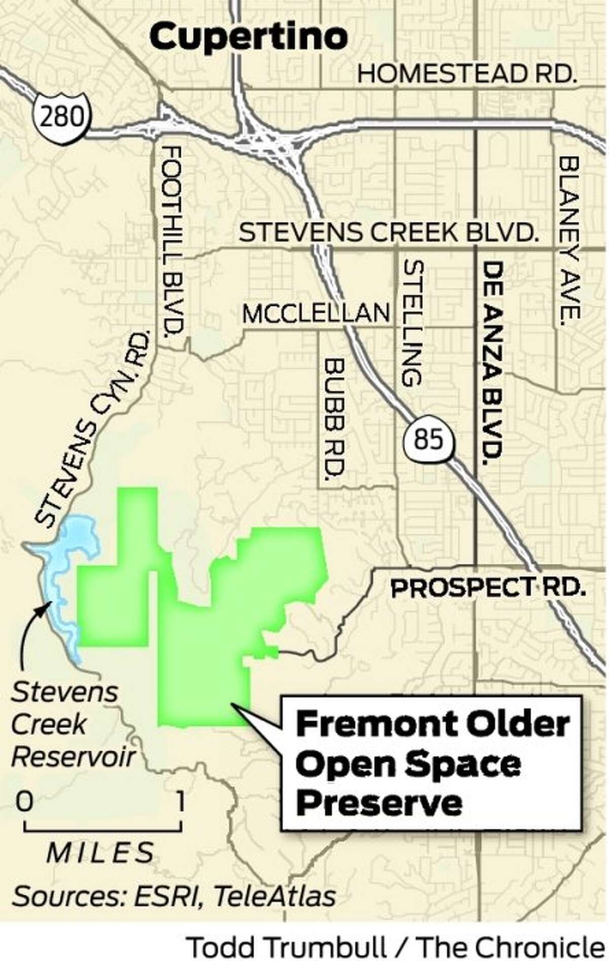 Fremont Older Open Space Preserve: views, history