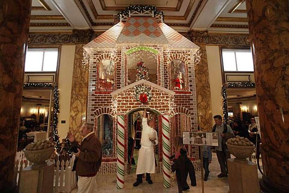 Fairmont's gingerbread house
