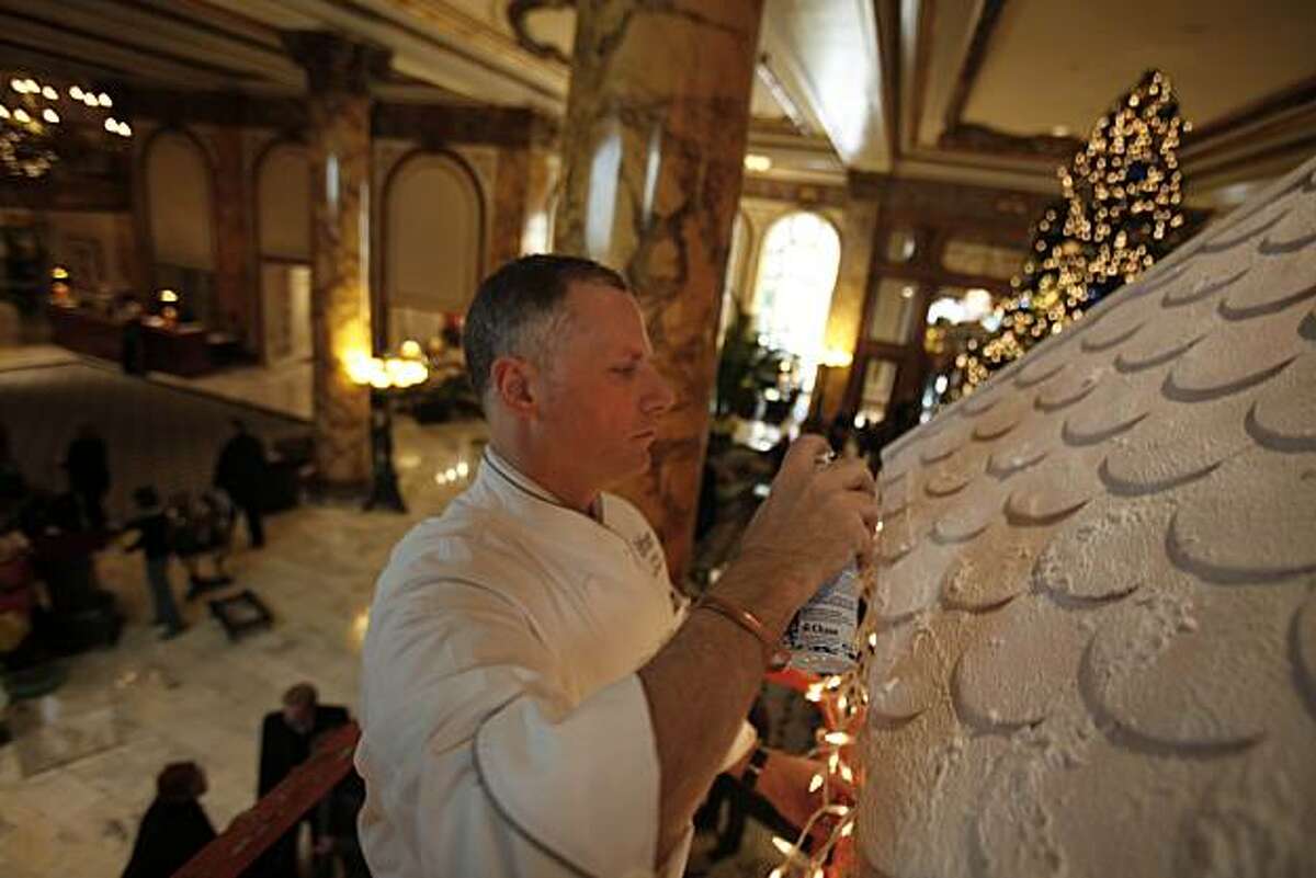 Fairmont's gingerbread house