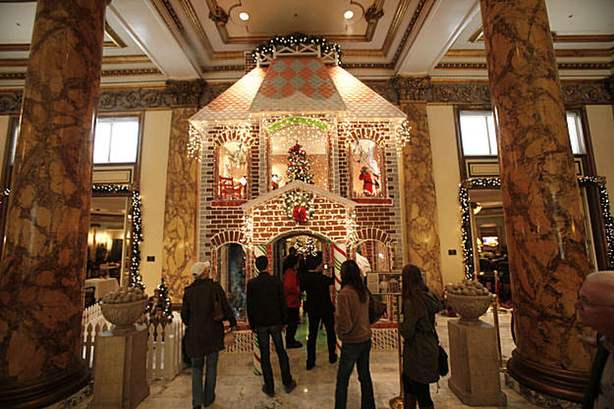Fairmont's gingerbread house