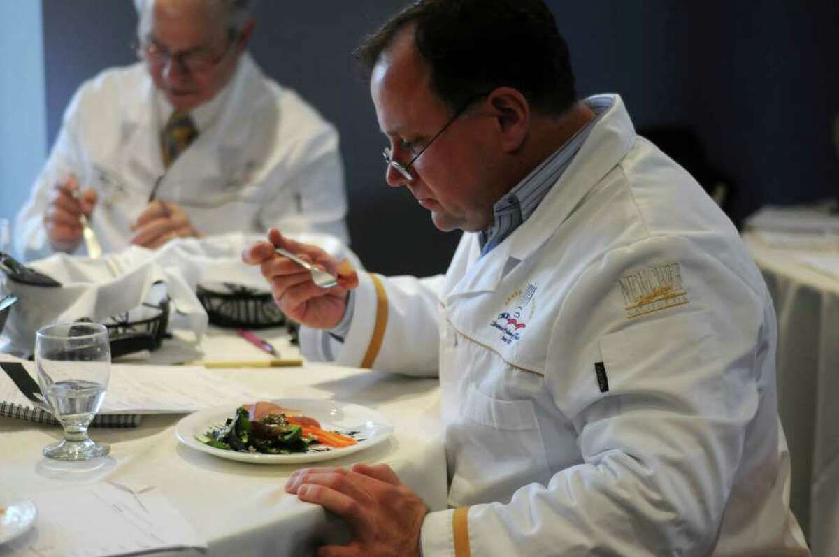 Cooking competition at Skidmore