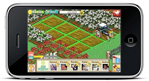 FarmVille crops up as iPhone, iTouch app