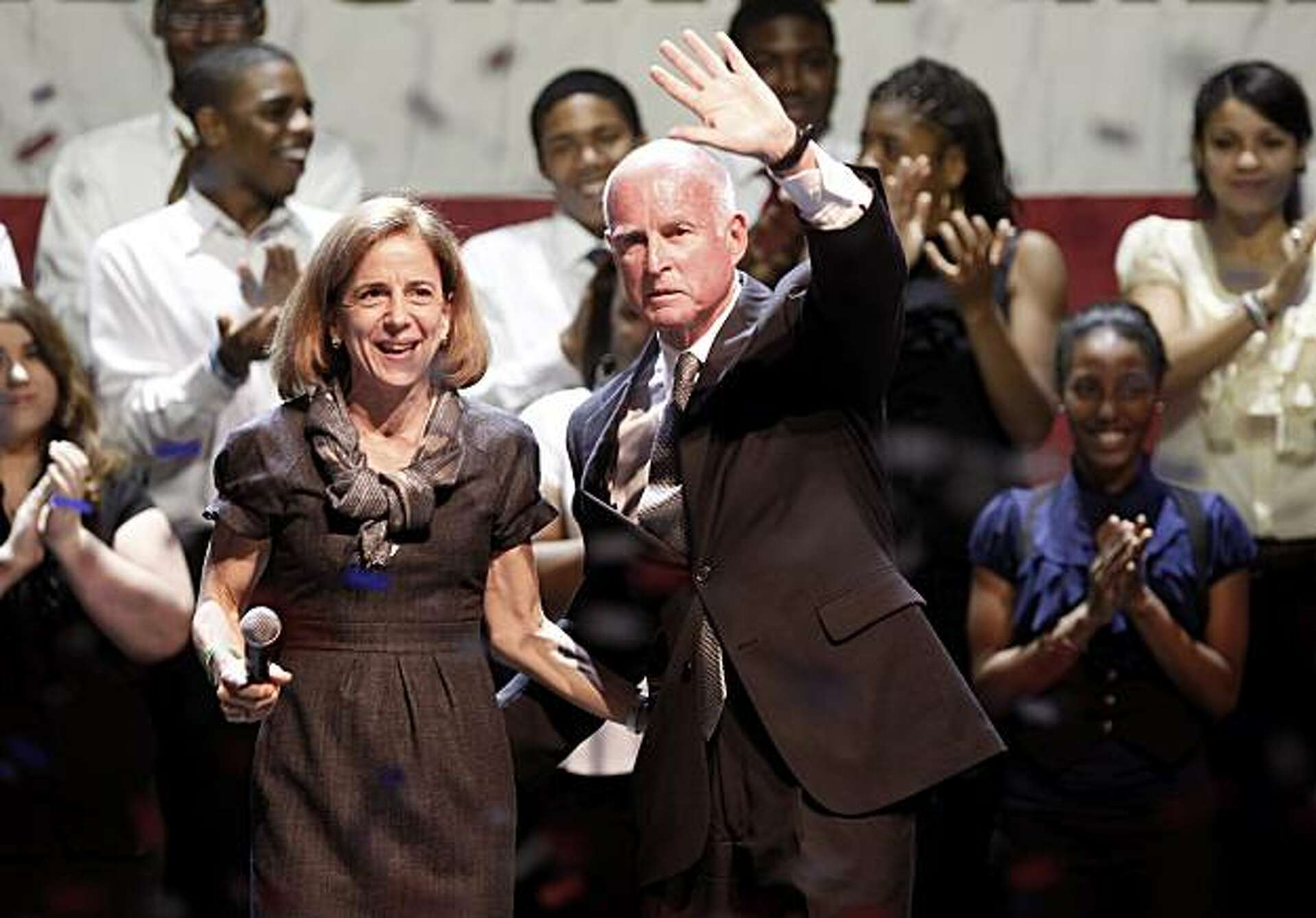 Anne Gust Brown keeps governor-elect grounded