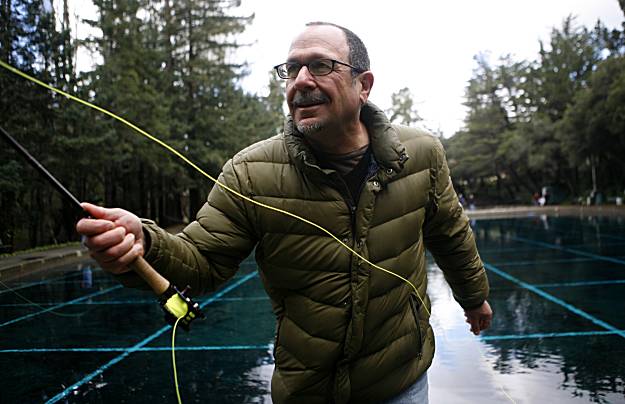 Fly-fishing pools have strong lure for anglers