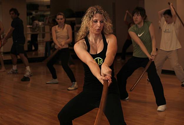 Sword-wielding workout taps into inner power