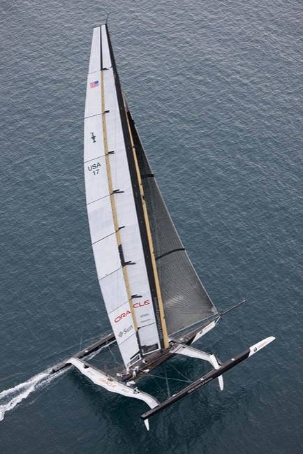 Oracle Racing to preview America's Cup on bay