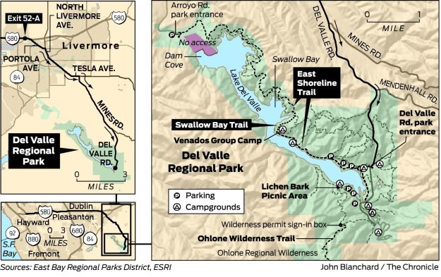 Del Valle Regional Park drive