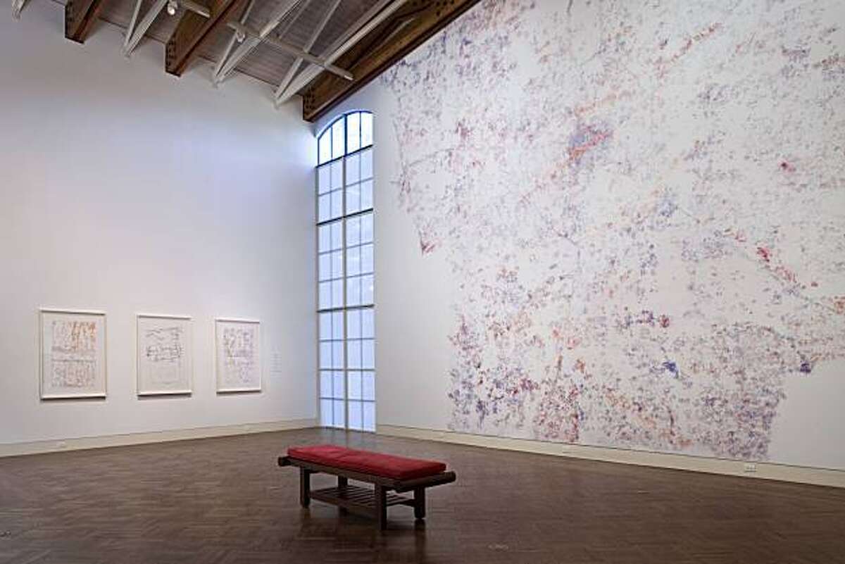 Ingrid Calame's 1st solo show traces LeWitt's steps