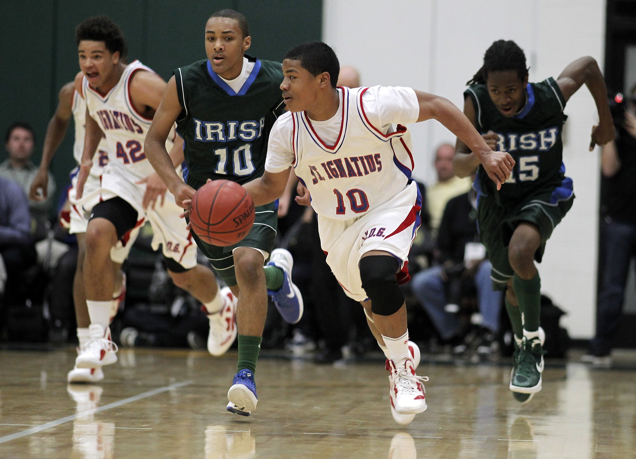 St. Ignatius' Trevor Dunbar in running for Player of the Year