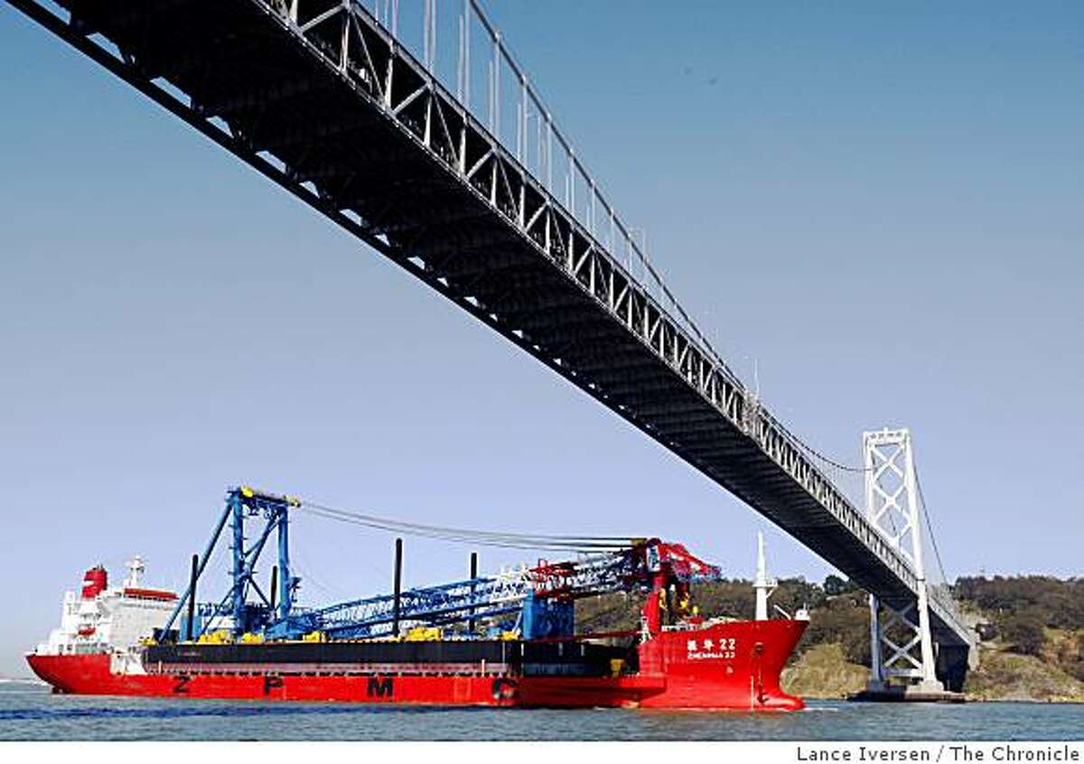 $50 million Bay Bridge crane given to builders for free