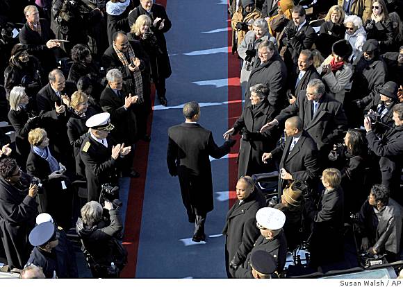 Obama makes history, hails new era