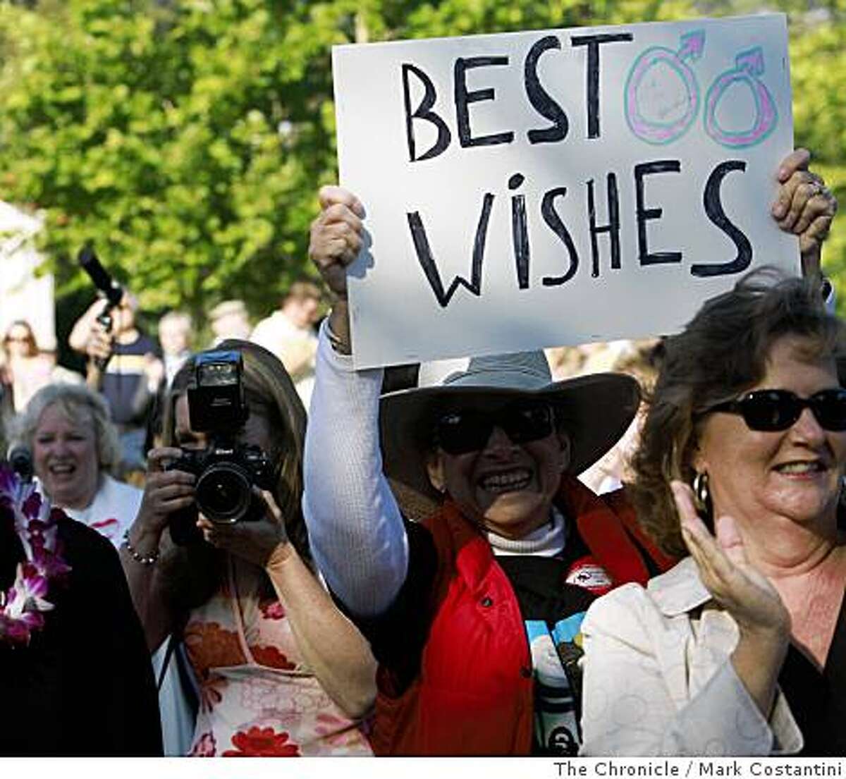 Wedding bells still ringing for gay and lesbian couples around California