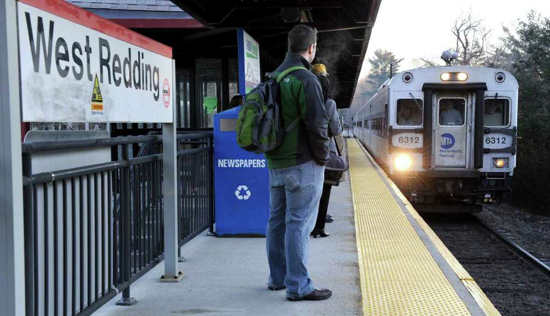 West Redding: A train station with -- gasp -- parking to spare