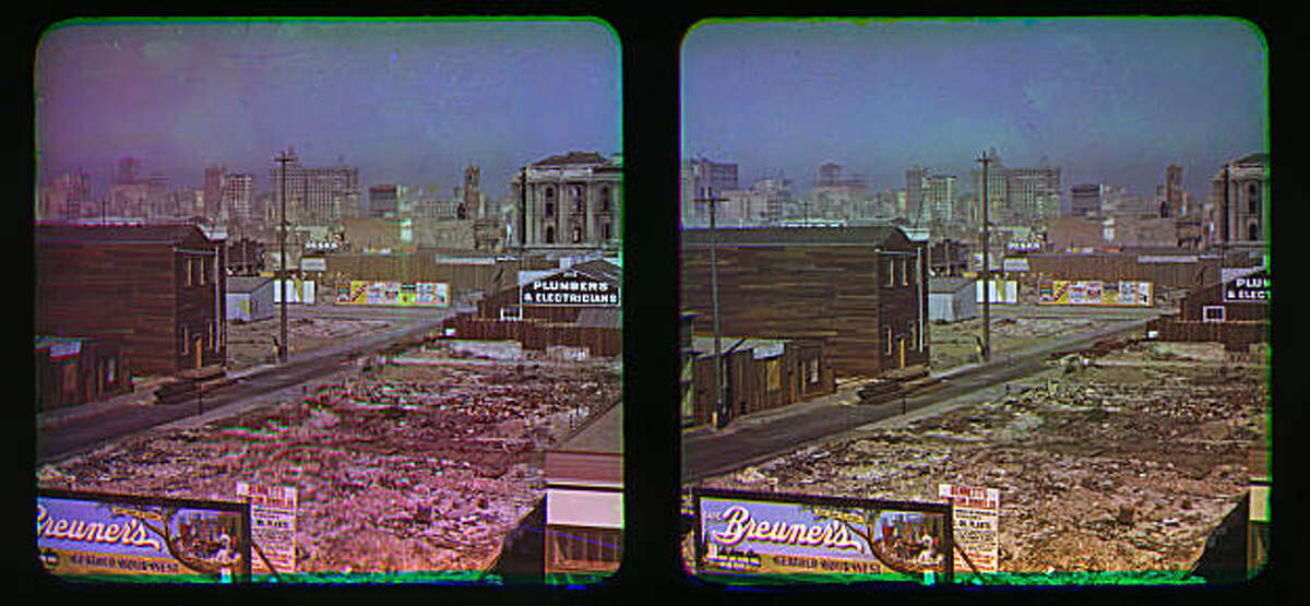 1906 SF quake captured in color by Frederick Ives