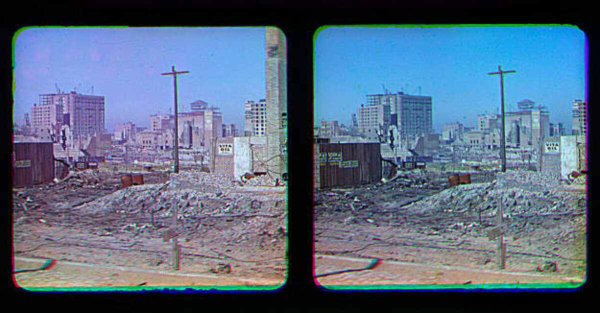 1906 SF quake captured in color by Frederick Ives