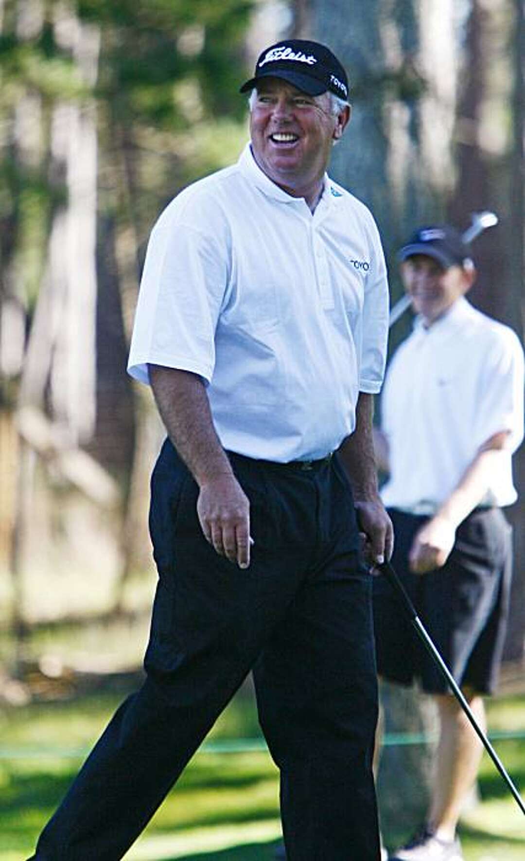Dustin Johnson wants Mark O'Meara's Pebble throne