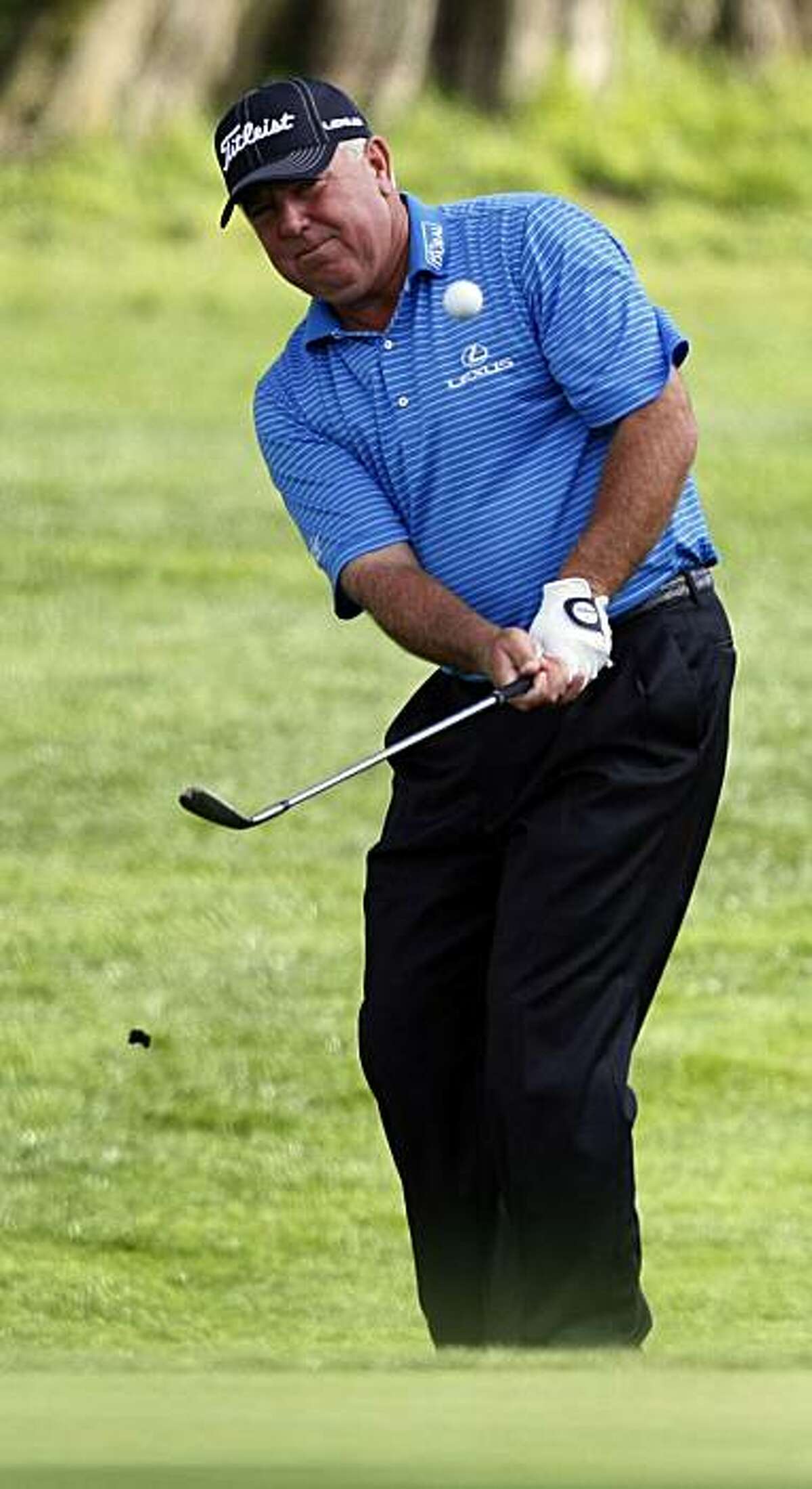 Dustin Johnson wants Mark O'Meara's Pebble throne