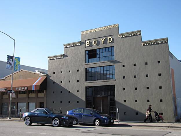 Boyd Building: perforated chic, blue-collar style