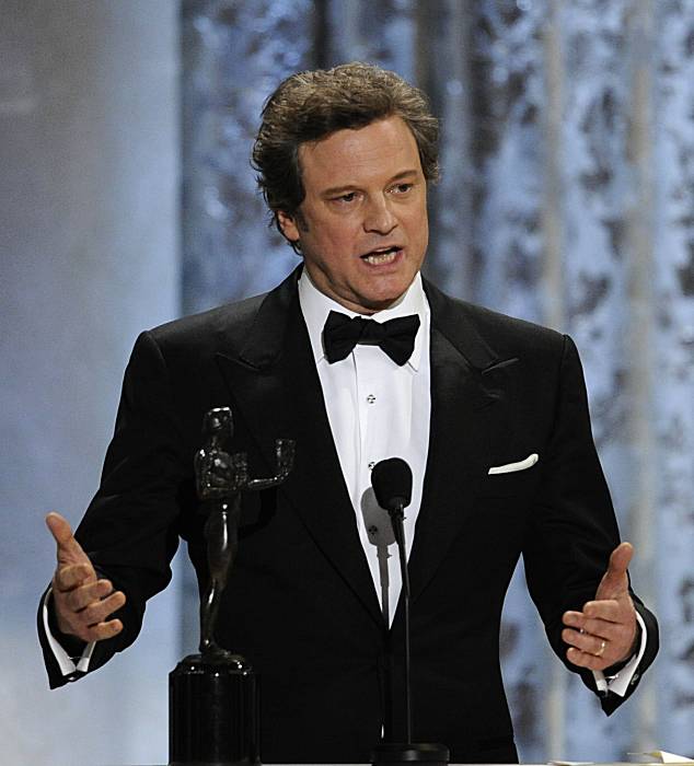 Colin Firth, 'King's Speech' cast win SAG awards
