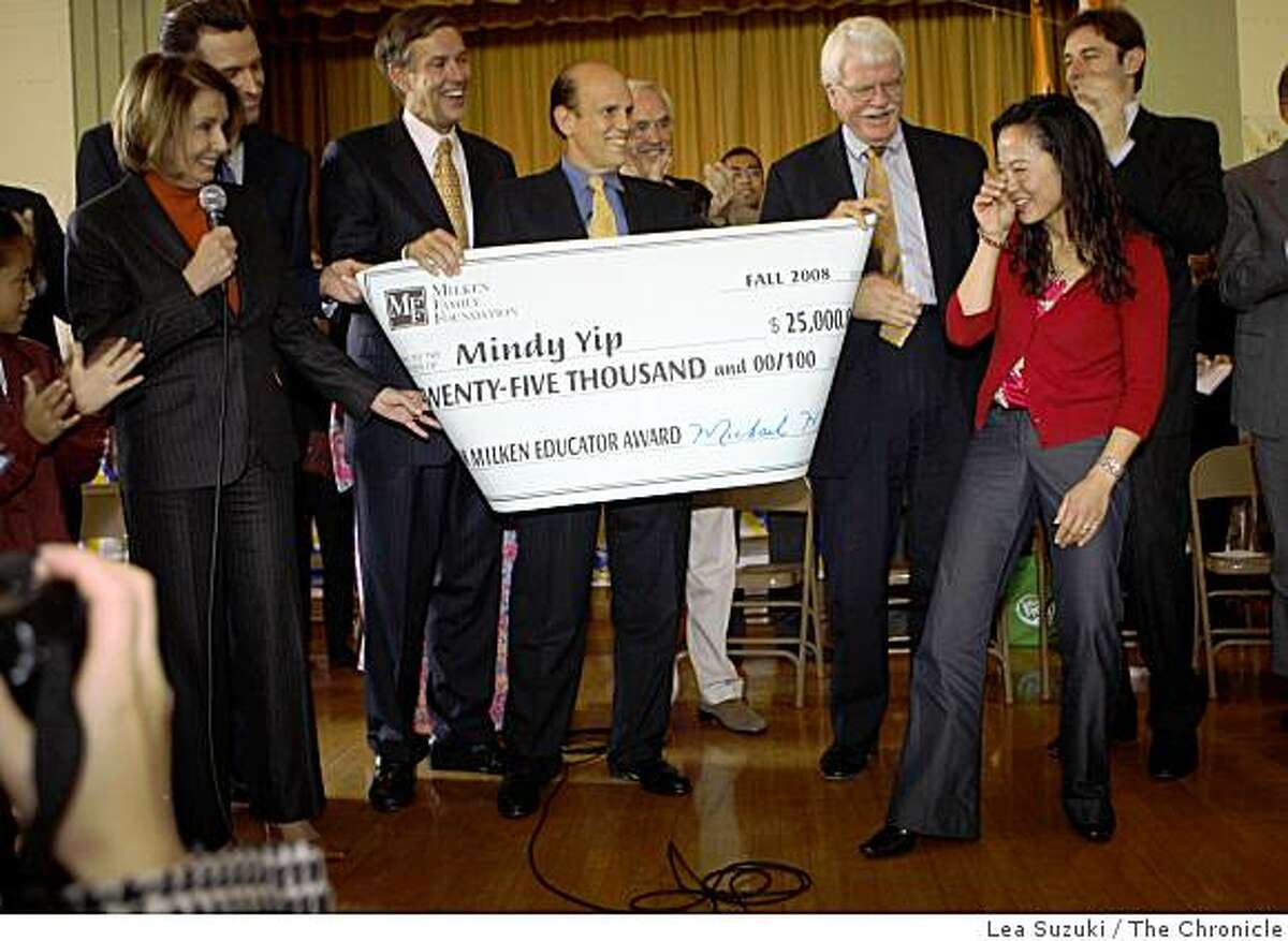 S.F. teacher wins national Milken award