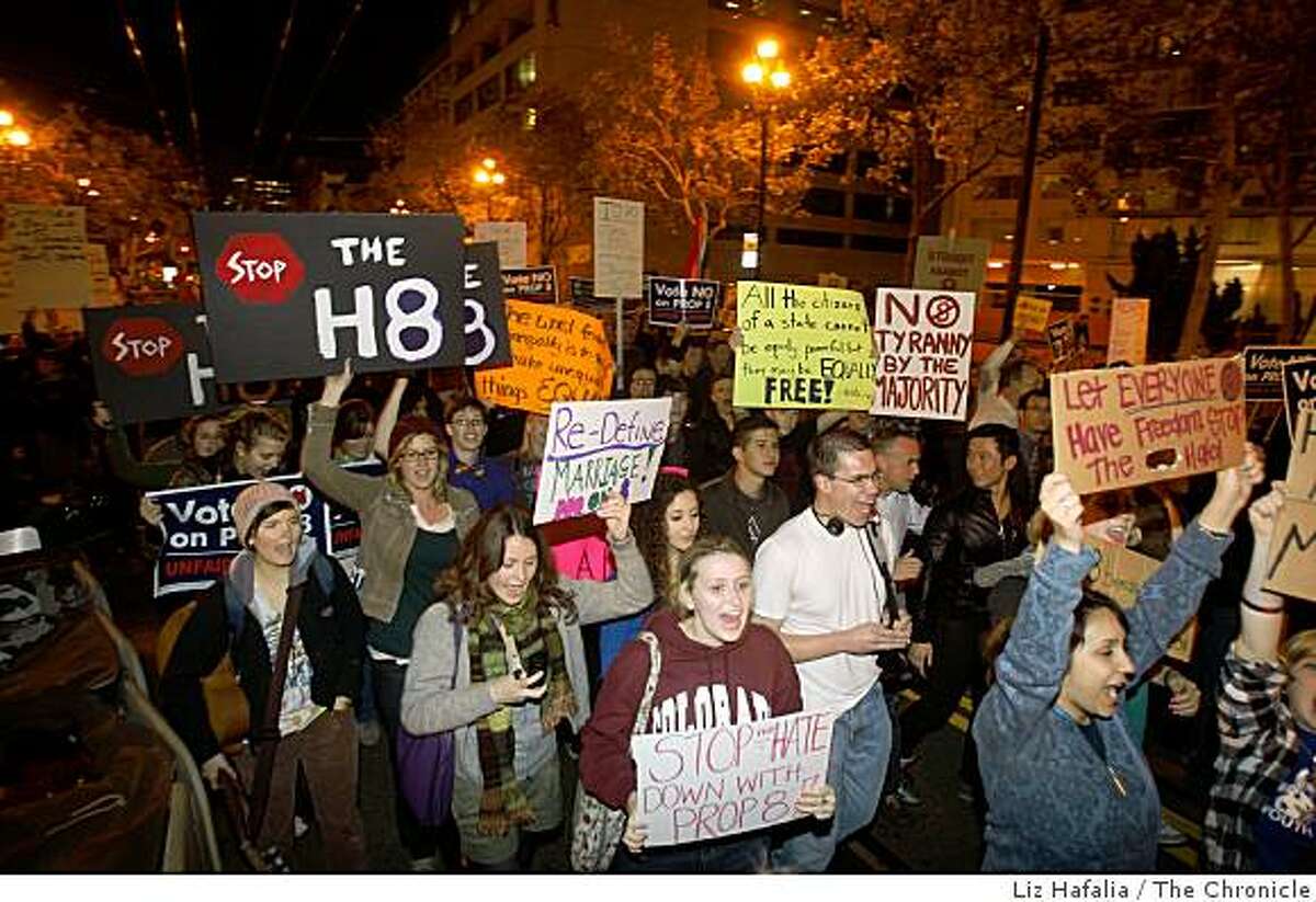 Thousands in S.F. march to protest Prop. 8