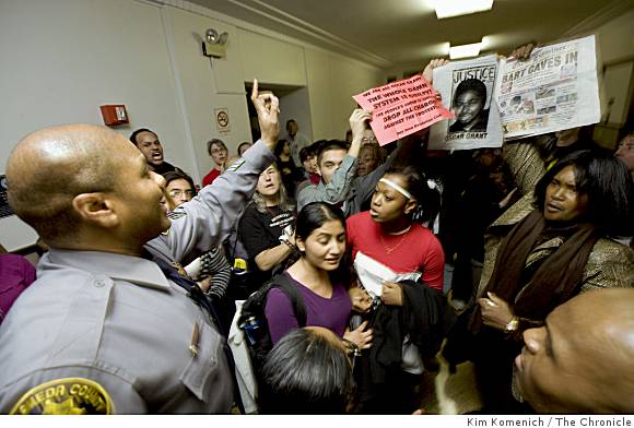 Skeptical judge grants bail to former BART cop