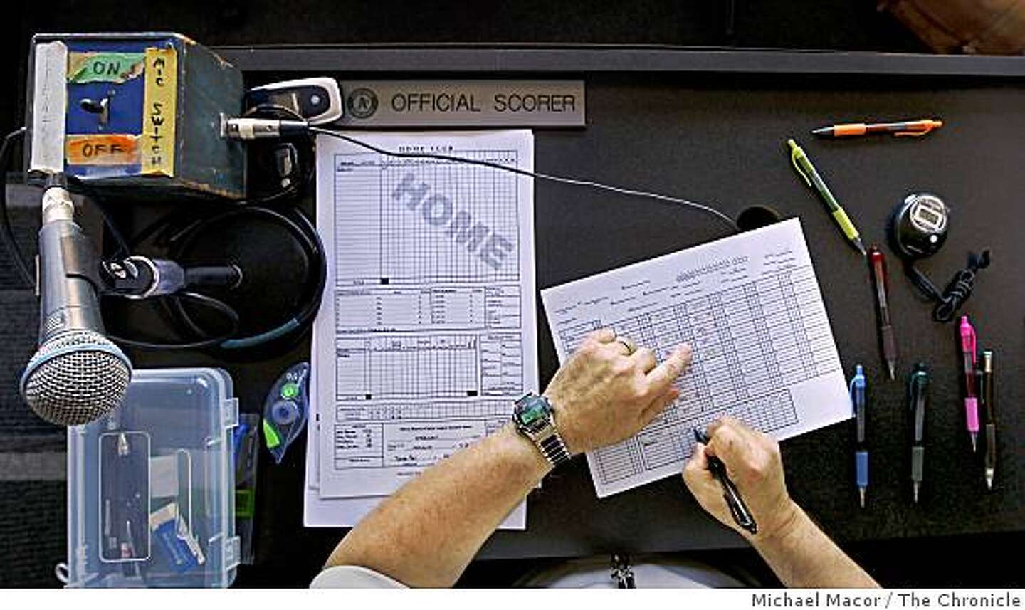 Scorekeepers not always a hit
