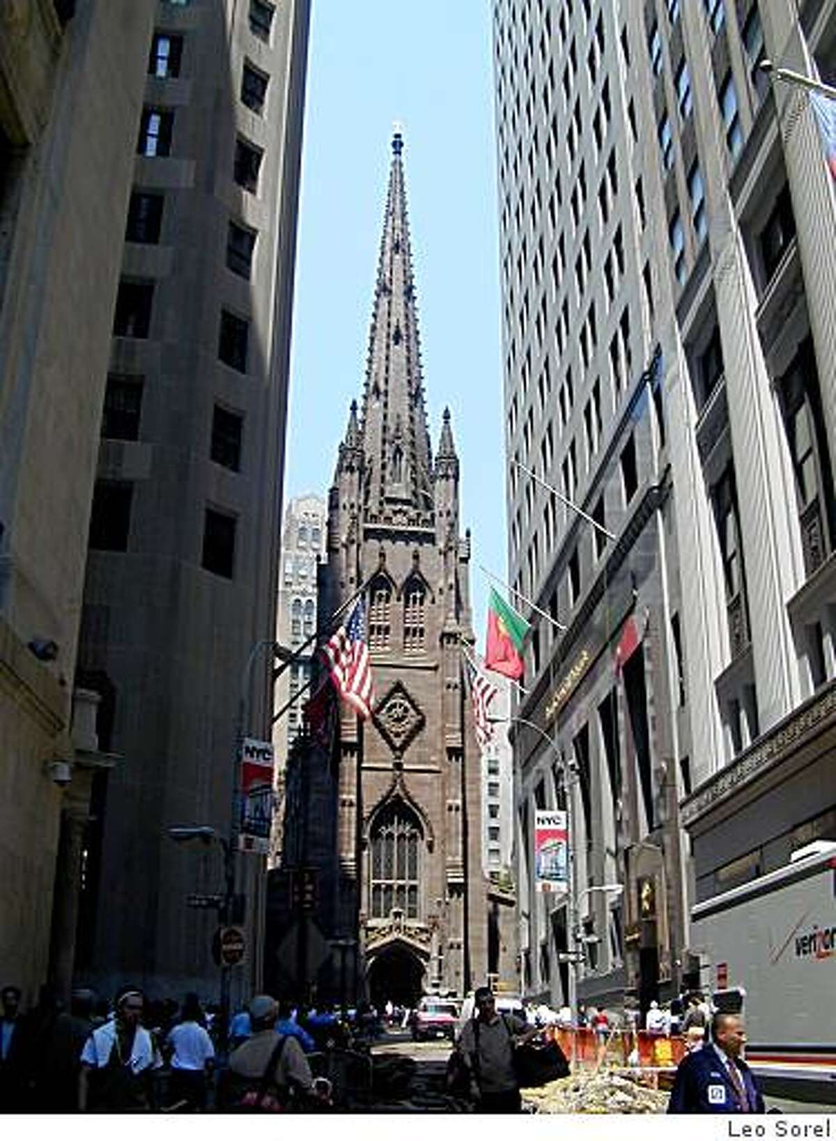 Rev. James H Cooper, rector of Trinity Church on Wall Street talks ...