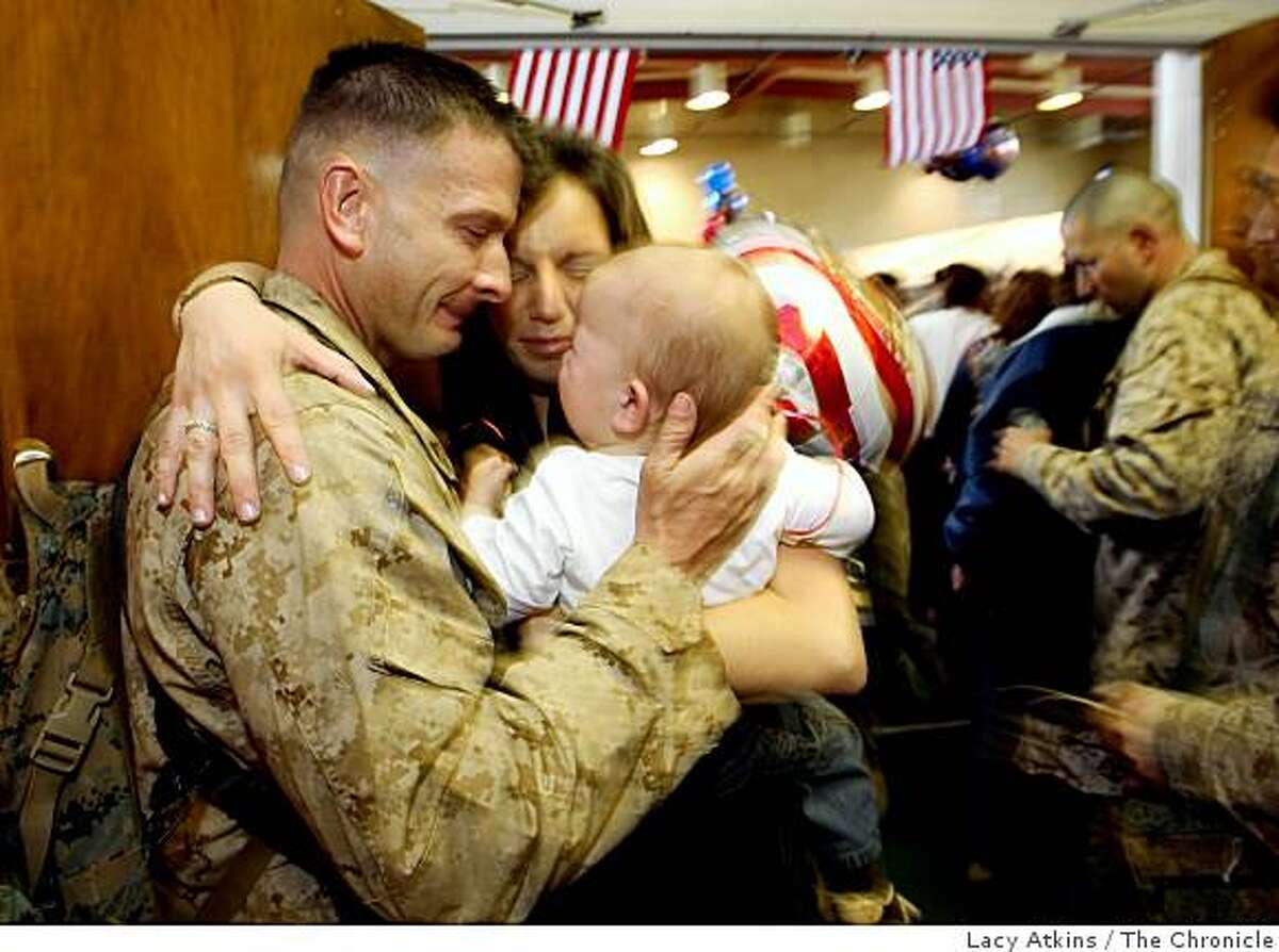 Marine regiment returns to Bay Area intact