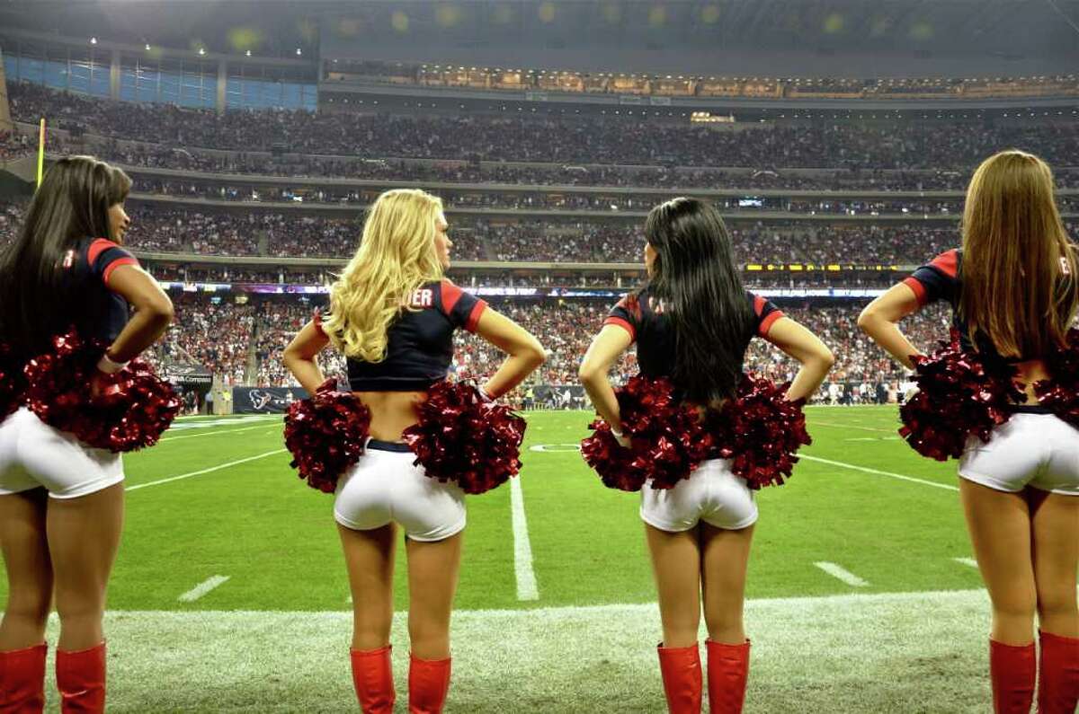 Texans cheerleaders hardest-working fans