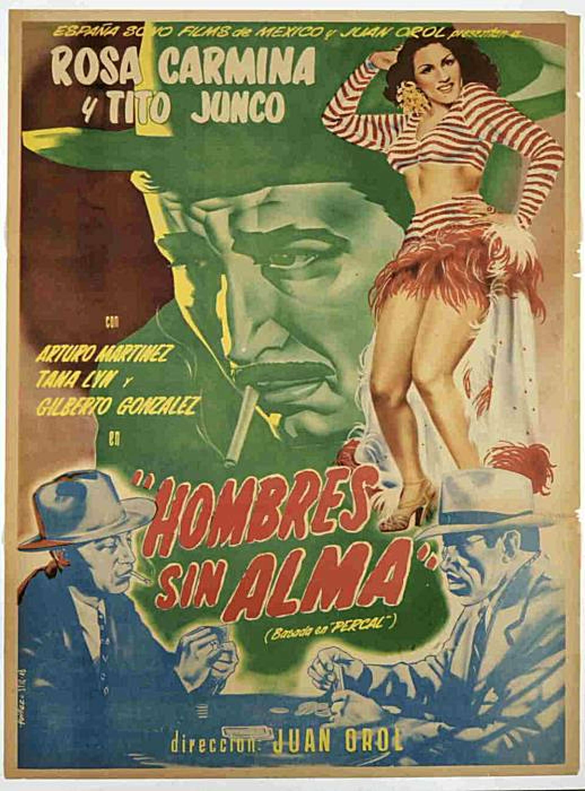 Vintage Mexican movie posters evoke glitz, glamour
