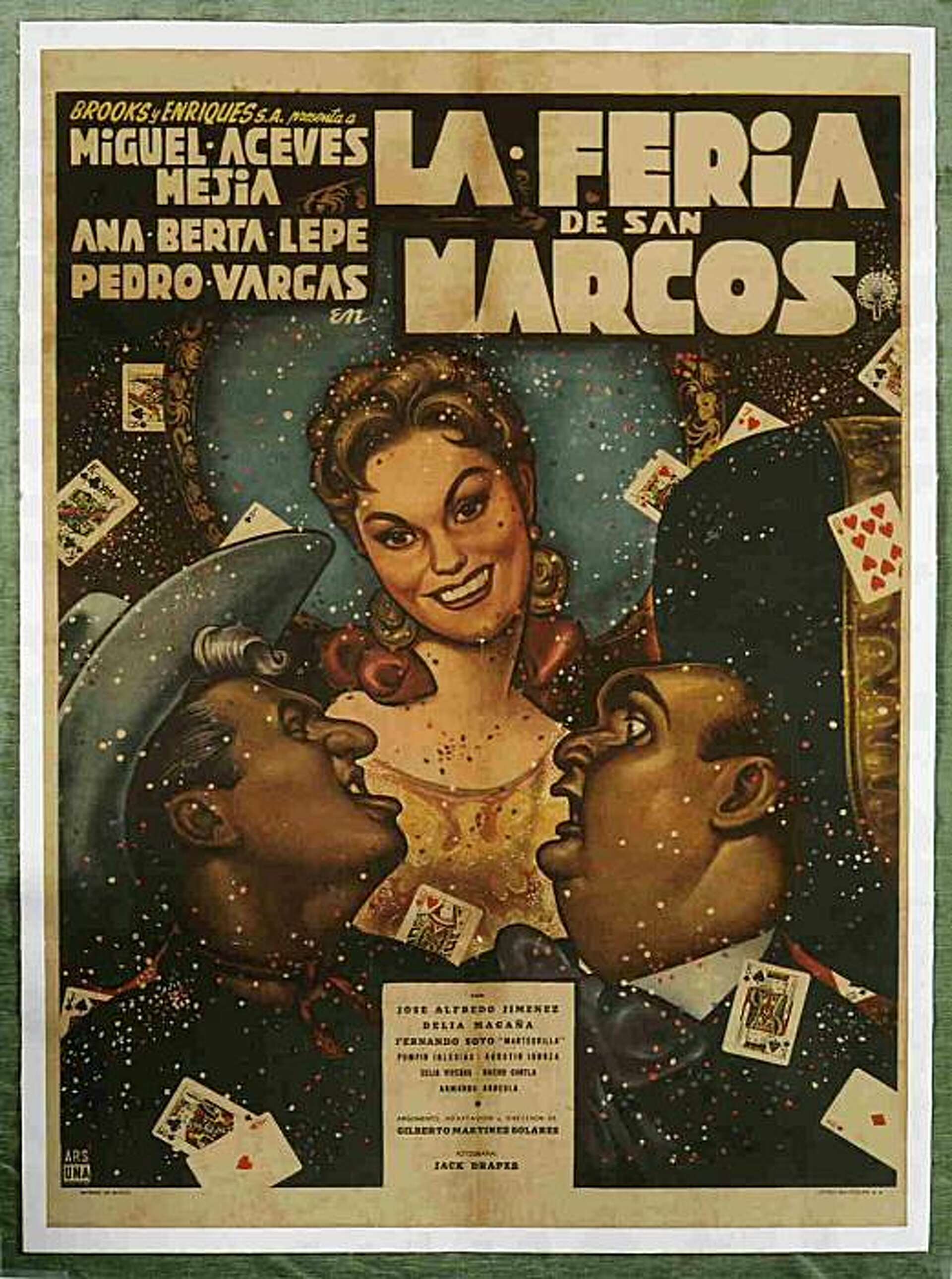 Vintage Mexican movie posters evoke glitz, glamour