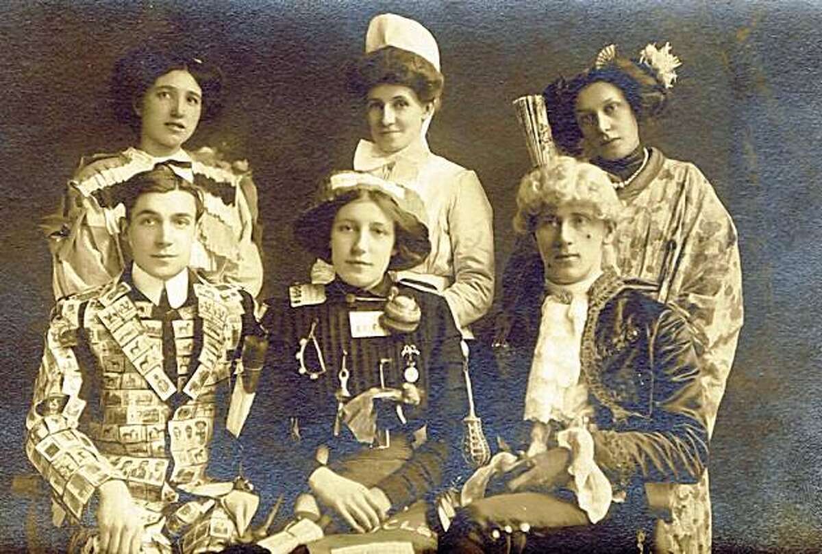 Vintage costume photos in celebration of Halloween