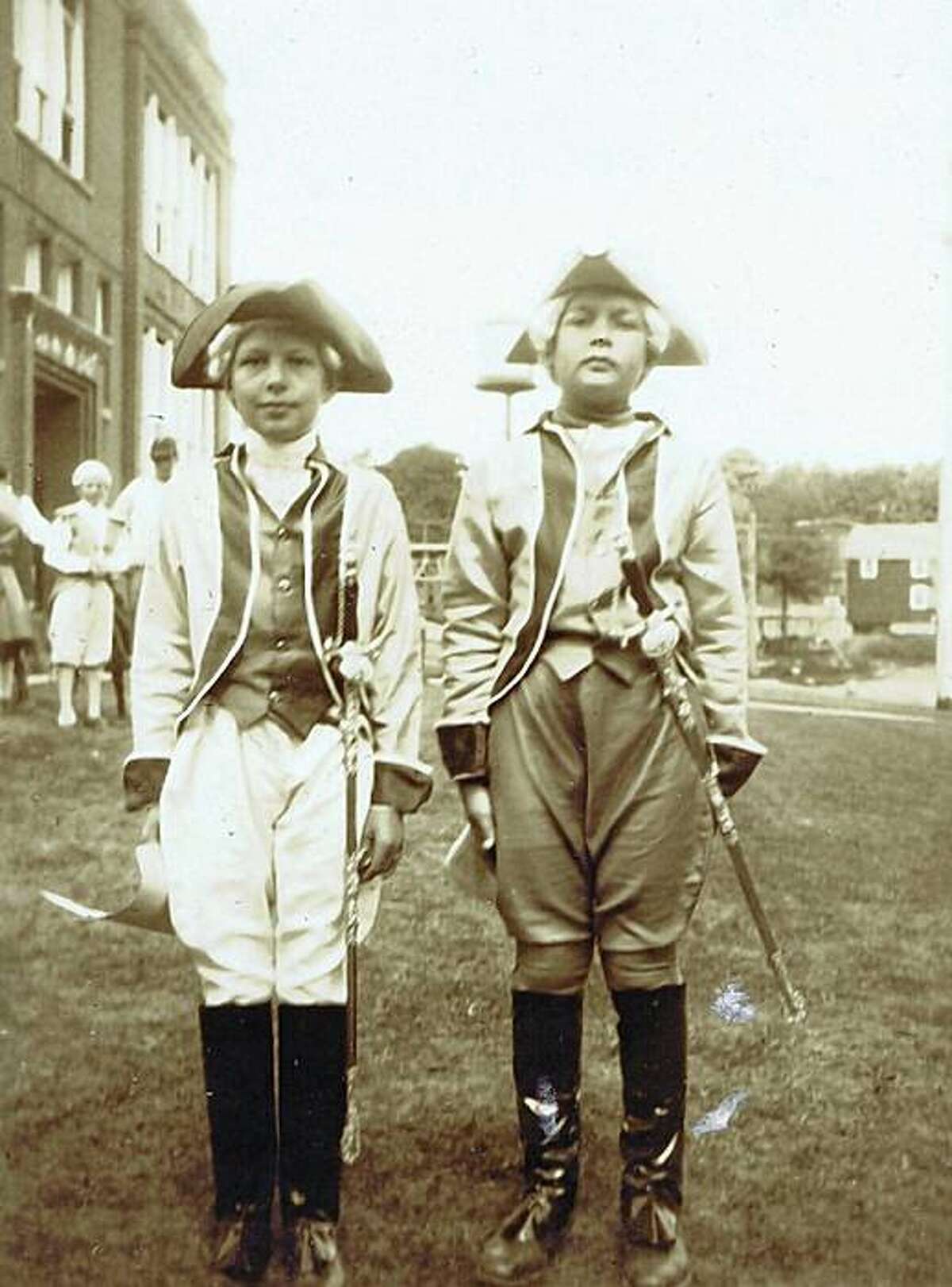 Vintage costume photos in celebration of Halloween