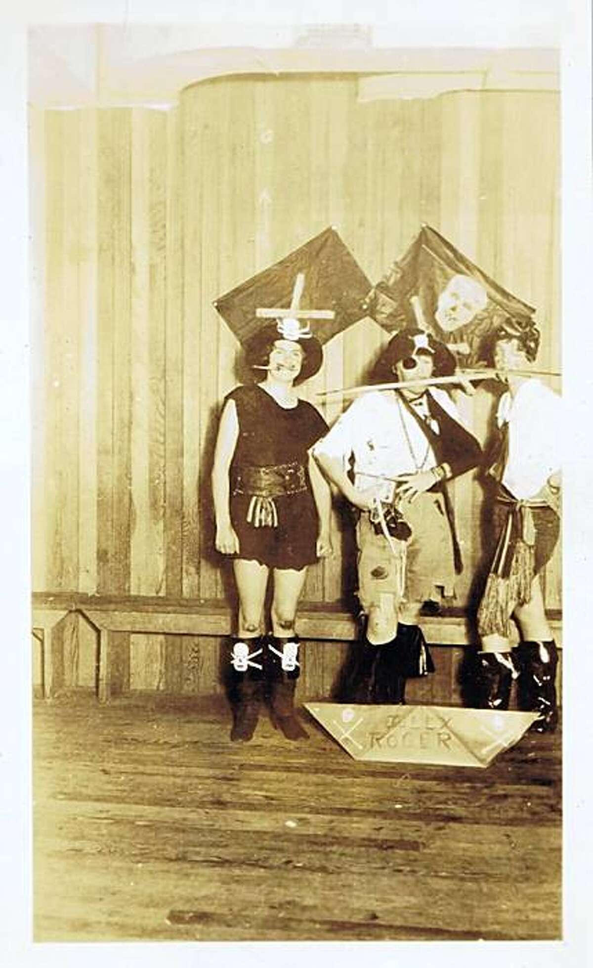 Vintage costume photos in celebration of Halloween