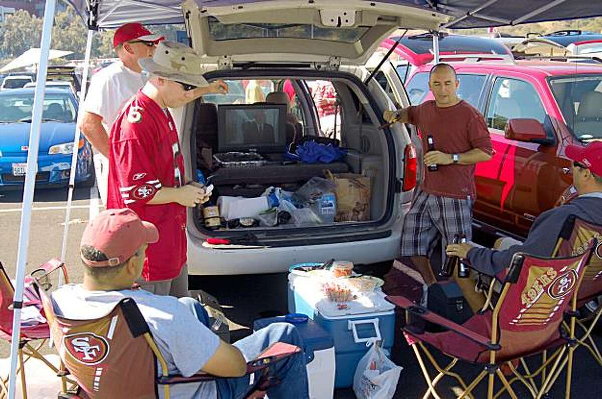 49ers tailgating