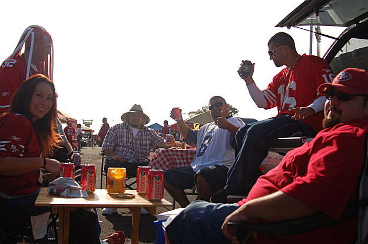 49ers tailgating