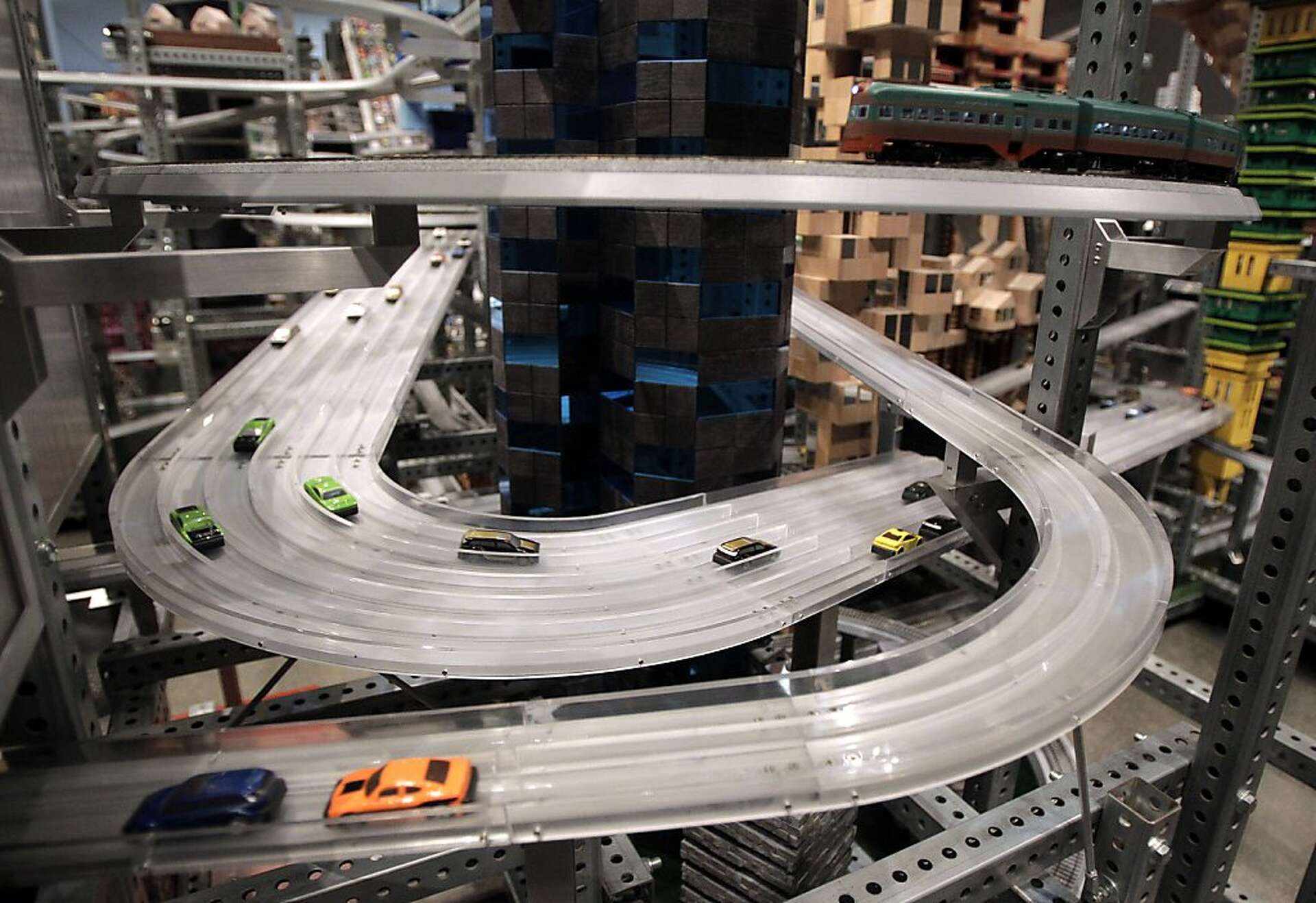 Chris Burden's 'Metropolis II' at L.A. museum