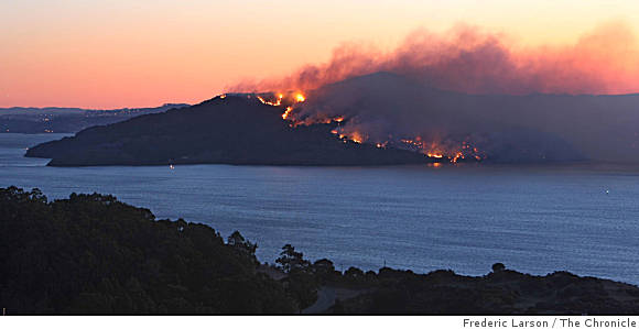 Heavy pollution from this year's wildfires
