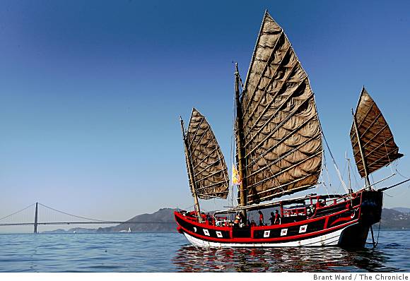 Ming Dynasty replica junk sails across Pacific - SFGate