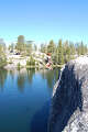 Geronimo! A great cliff-jumping spot in the Sierra