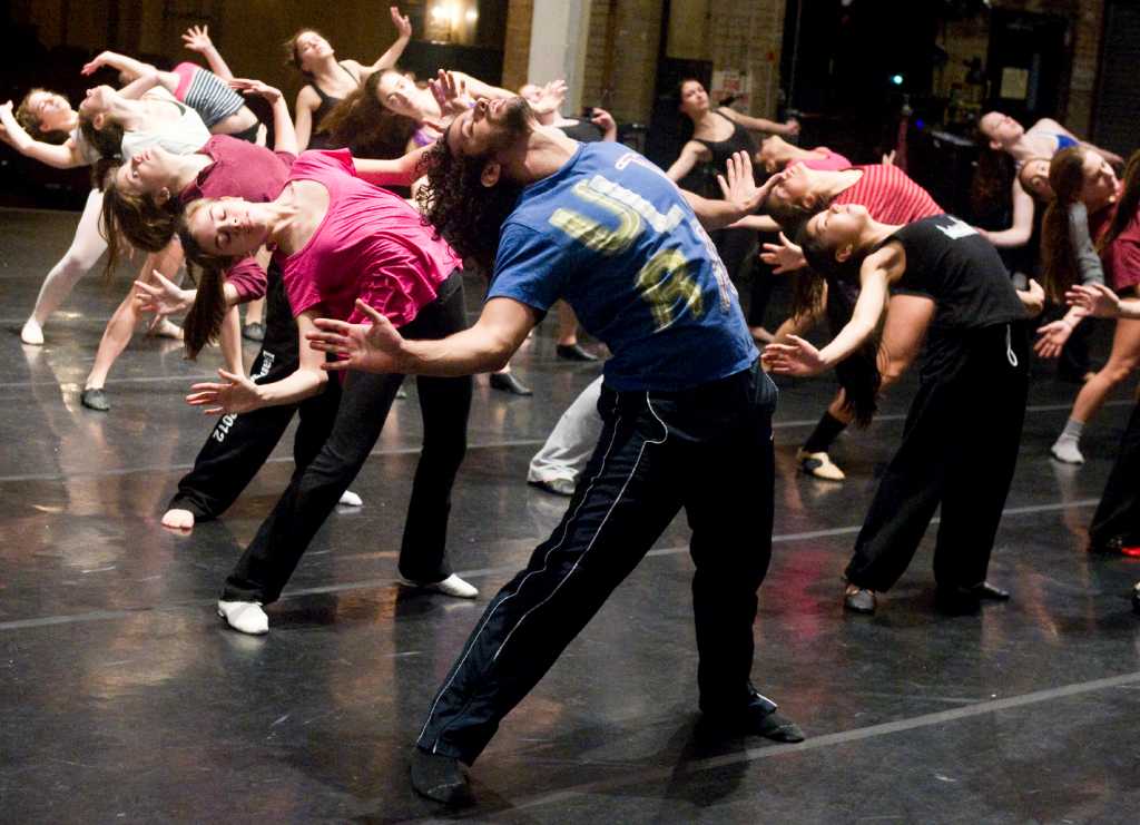 Young dancers strut stuff with masters