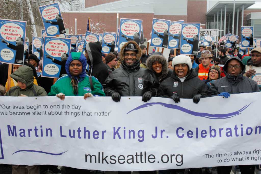 MLK March in Seattle