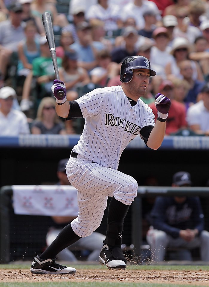 A's get outfielder Seth Smith for 2 pitchers