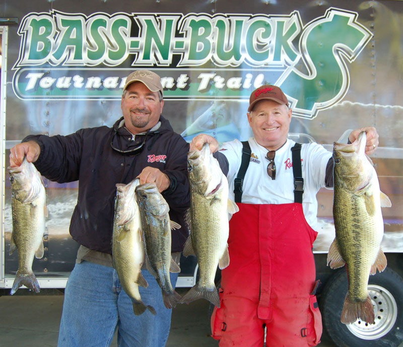 Chris & Rusty Harvey win Bass N Bucks Sam Rayburn #2 with 21.70 lbs