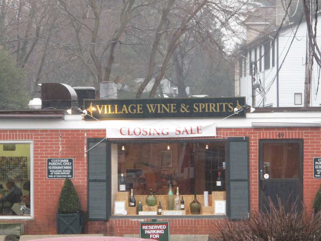 Village Wines and Spirits closing