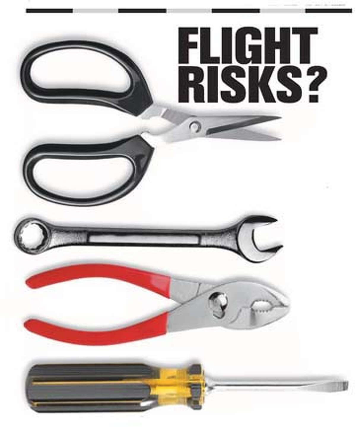 FLIGHT RISKS? / New rules on what air travelers can carry aboard planes ...
