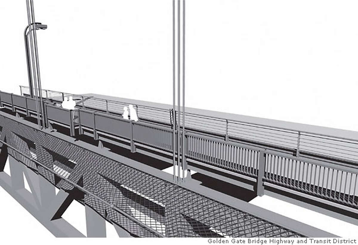 Three options offered for bridge suicide barrier