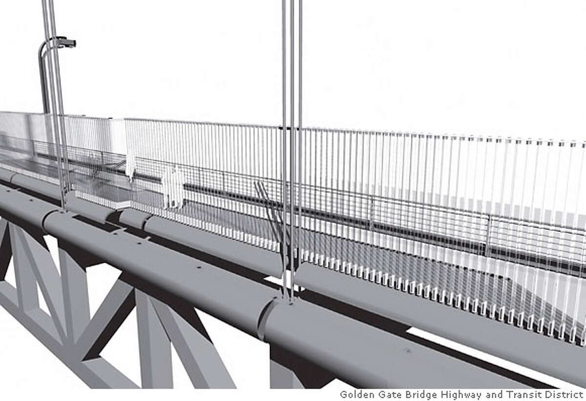 Three options offered for bridge suicide barrier